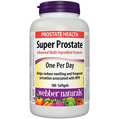 WEBBER NATURALS - 加拿大 Super Prostate 特強前列腺配方180粒#202611 – NaNaHouse